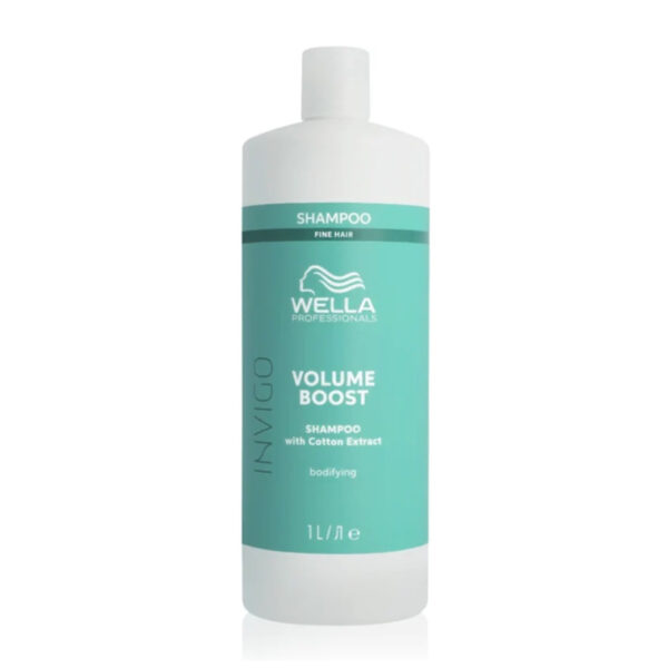 Wella Professionals Invigo Volume Boost Bodifying Shampoo 1000ml - Telis Kikeris E-Shop