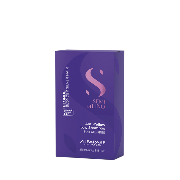 Alfaparf Milano Semi di Lino Anti-Yellow Low Shampoo 250ml - Telis ...