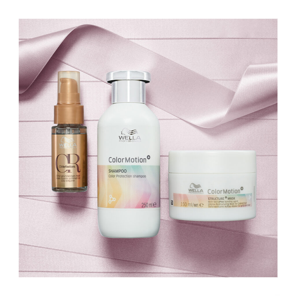 Wella Professionals Color Motion Box (Shampoo 250ml,Mask 150ml, Oil ...