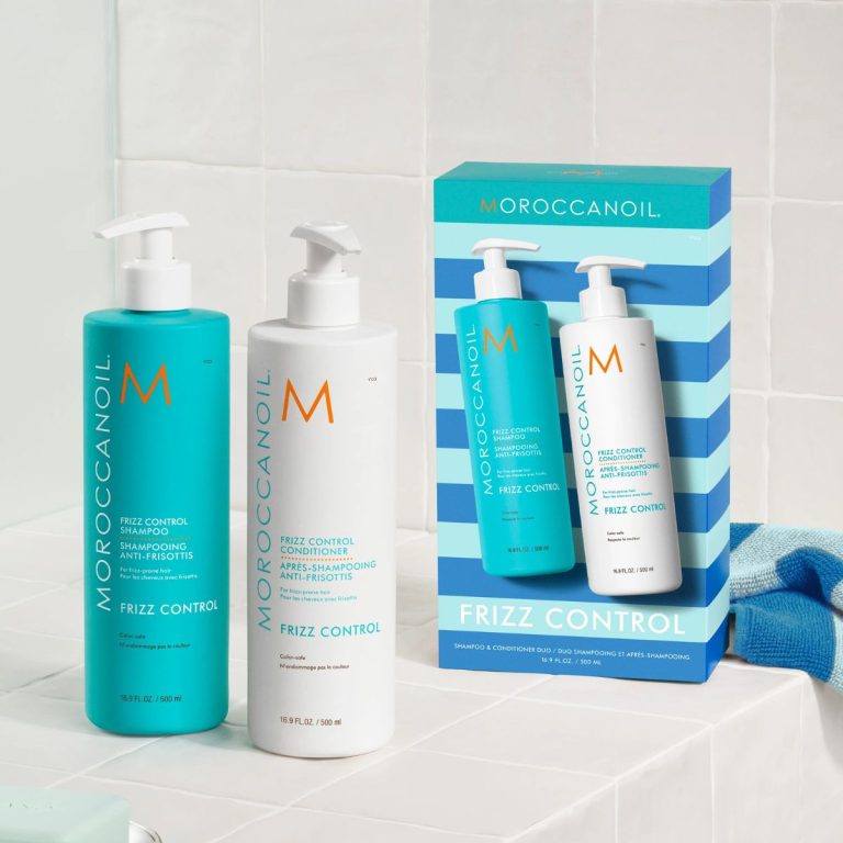 Moroccanoil Frizz Control Duo (Shampoo 500ml & Conditioner 500ml ...